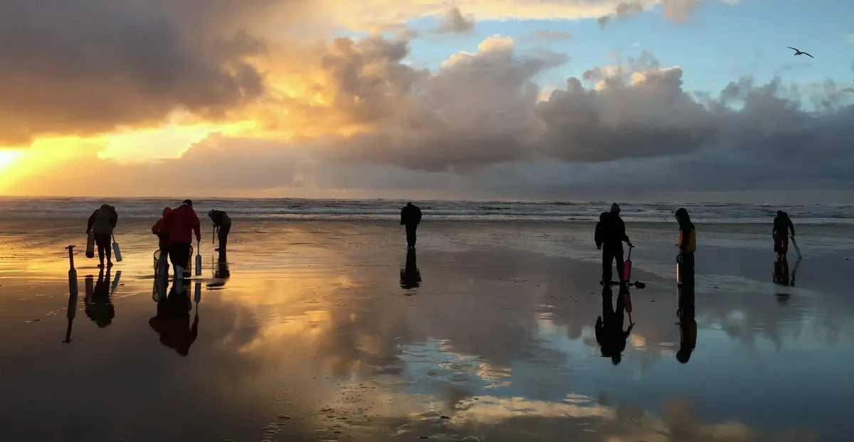 Salt Wing Shooters | Guided Pacific Razor Clam Digging Adventures in Oregon