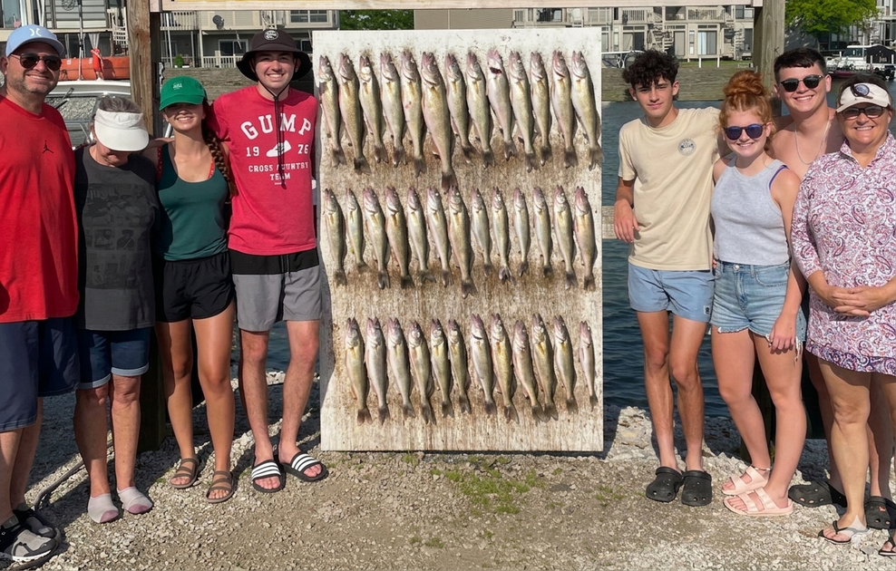 Lake Erie Walleye Charters | Oak Harbor | Liberty Charters