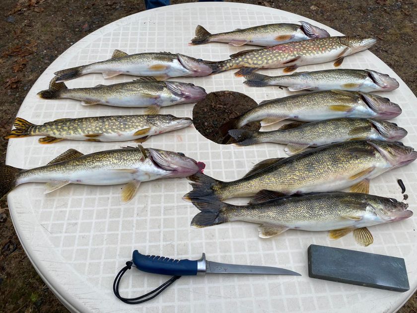 Epic Snapshots from the Wisconsin River Fishing!