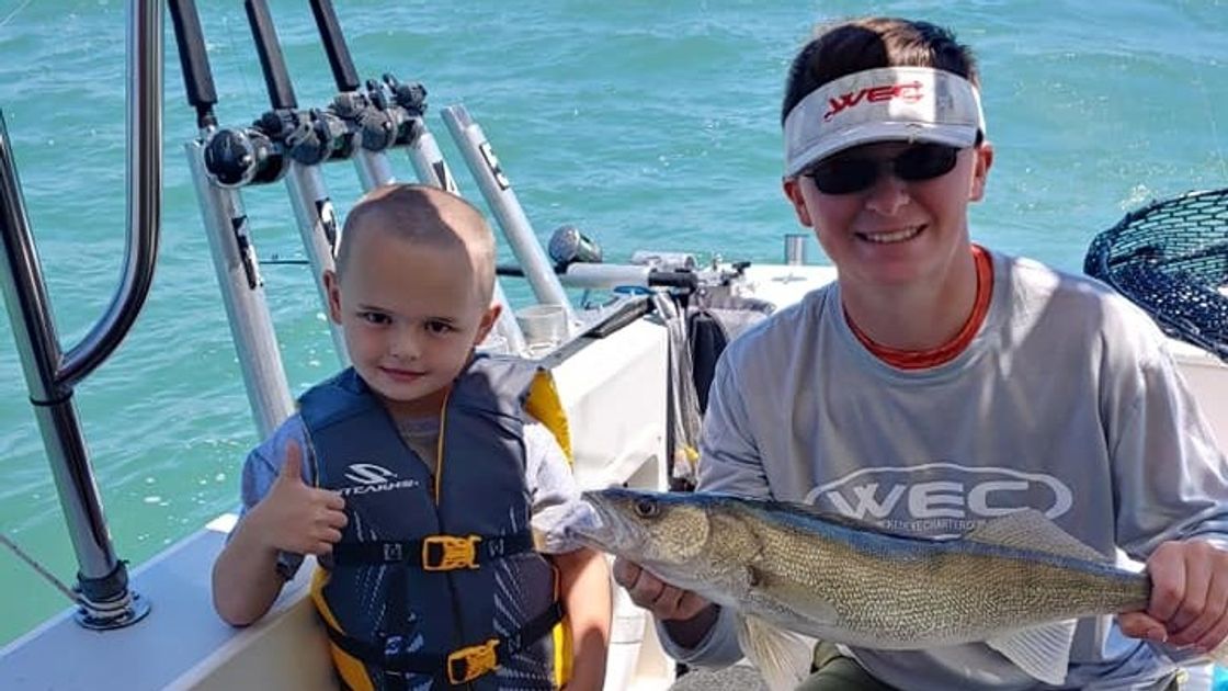 Half Day Lake Erie Walleye Charter with Captain Joseph