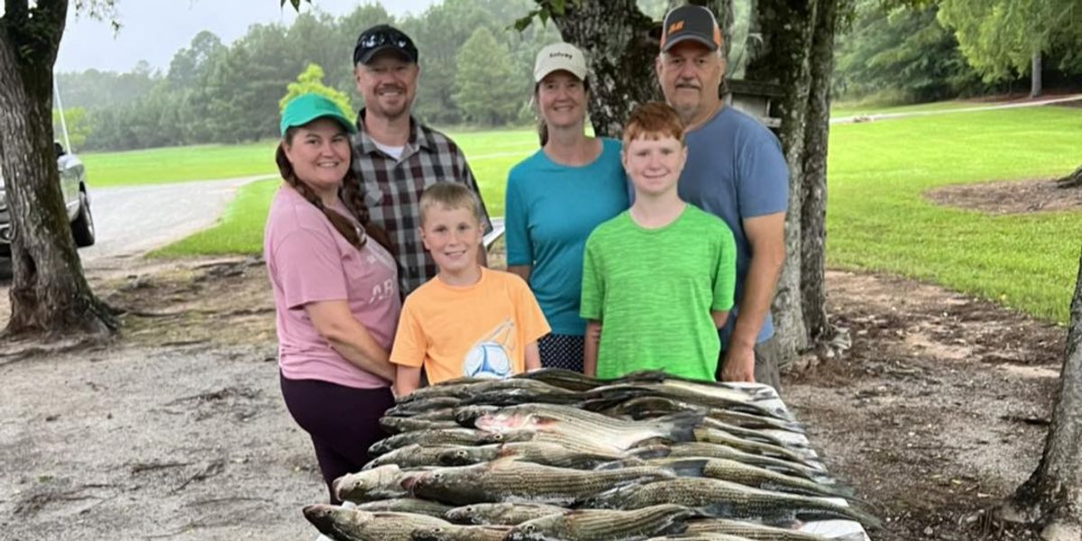 Beginner Combo Fishing Charter Clarks Hill Lake Bass Crappie