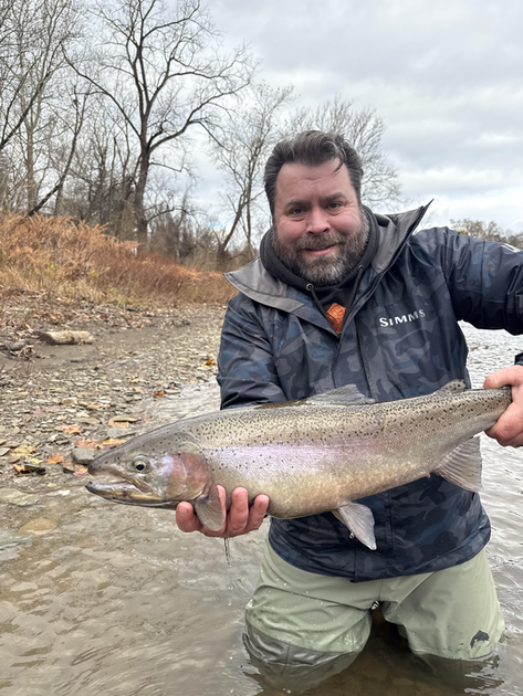 Erie, Pennsylvania Fly Fishing Pictures