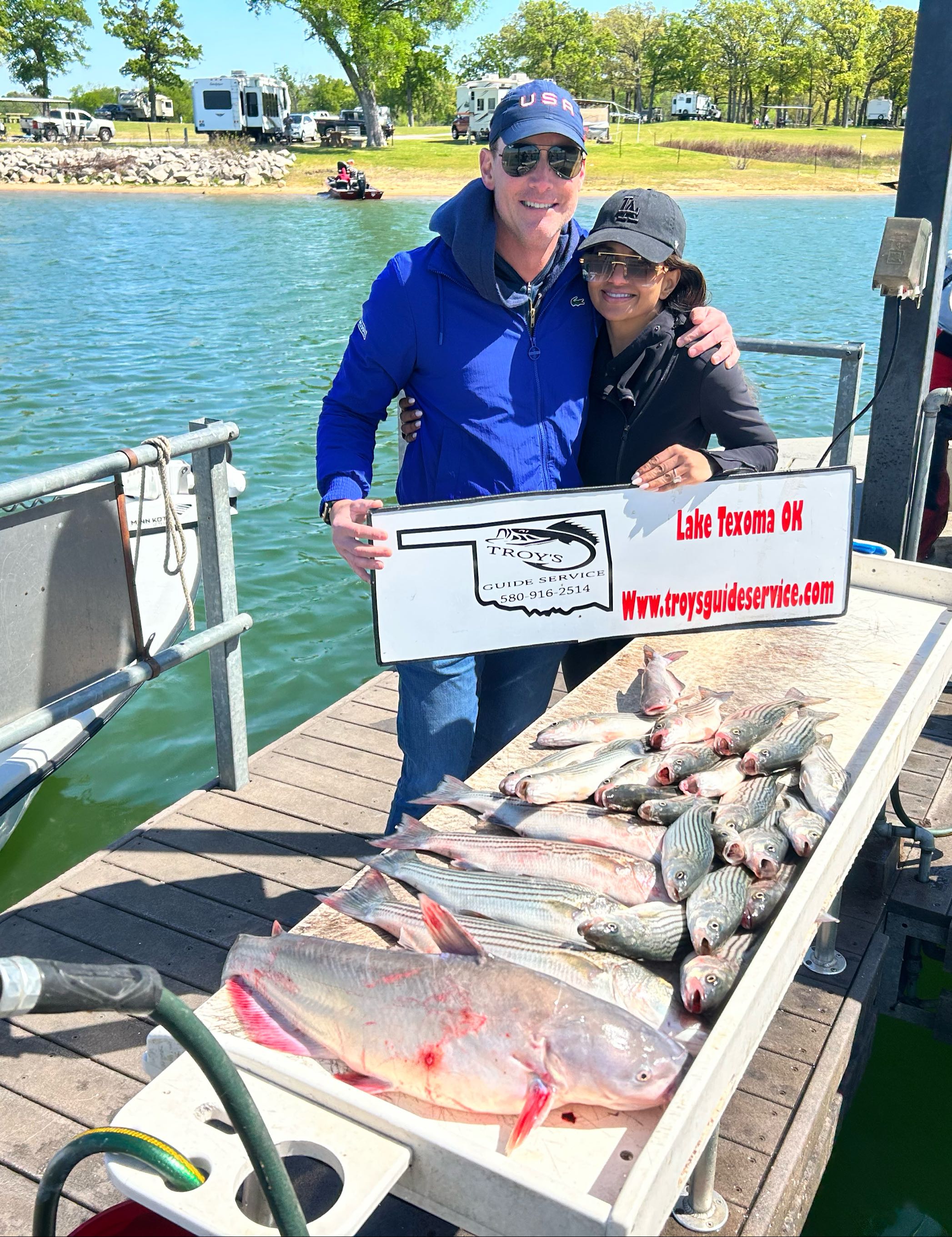 Lake Texoma Fishing Charter Prices | Troy's Guide Service